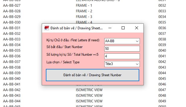 Drawings Sheet Number In Tekla Structure C ng Ty C Ph n Th ng M i 